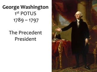Washington's administration | PPTX