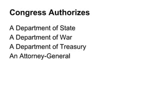 Washington's cabinet | PDF