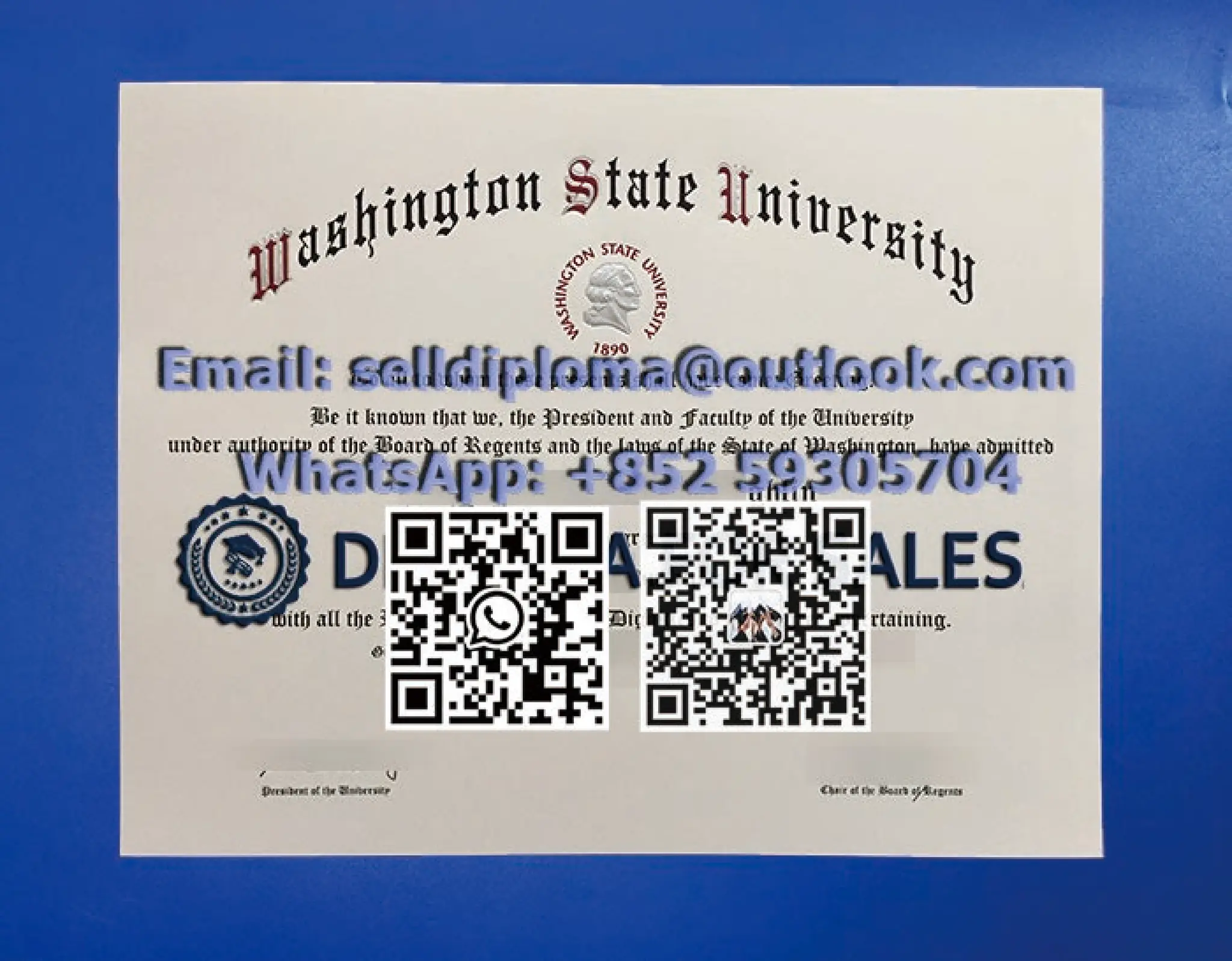 Buying a Fake Washington State University Diploma | PPT