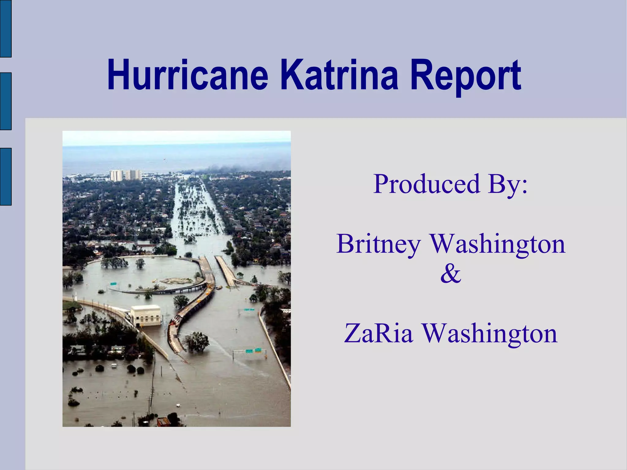 Hurricane Katrina Webquest Report | PPT