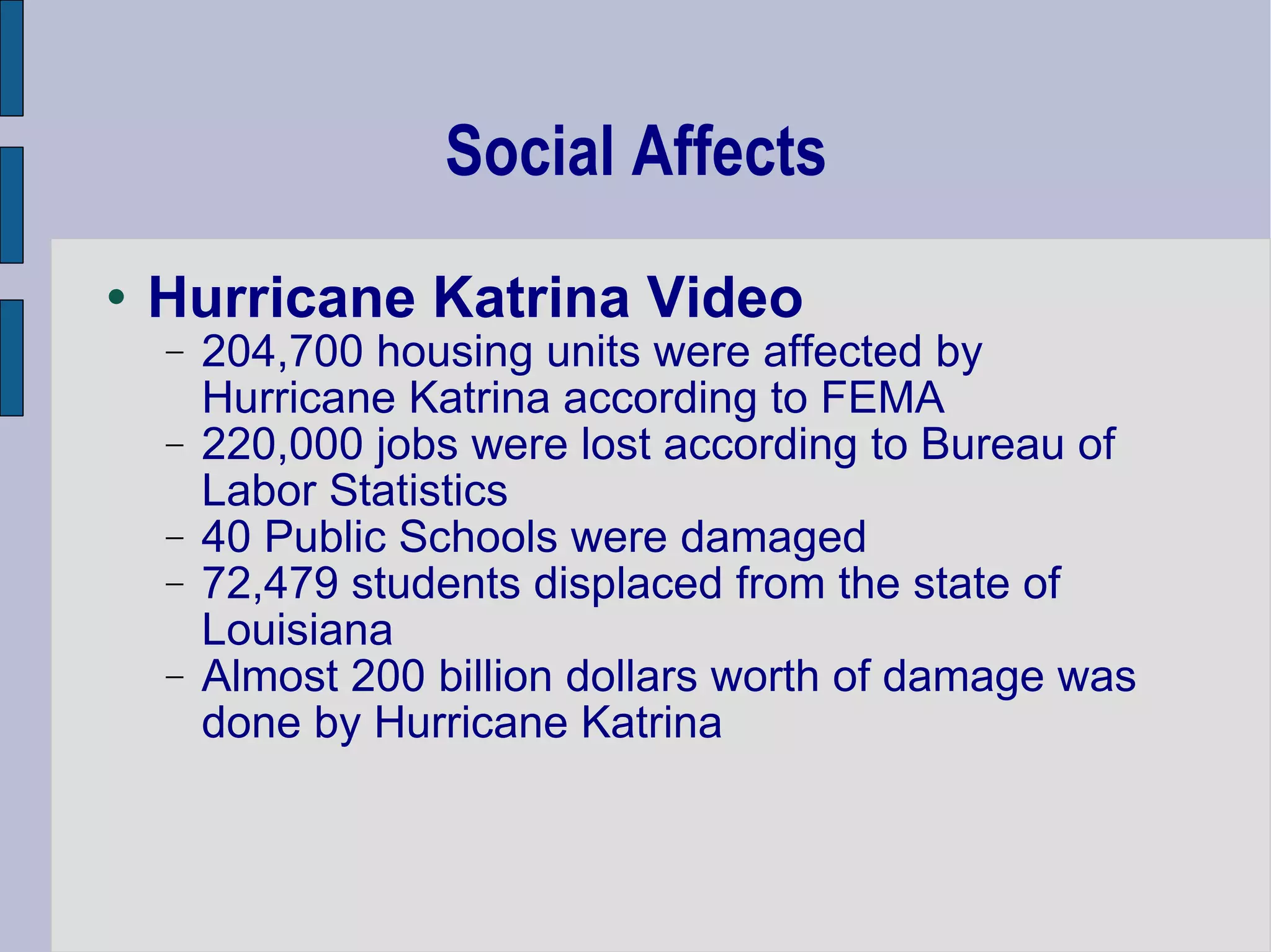 Hurricane Katrina Webquest Report | PPT