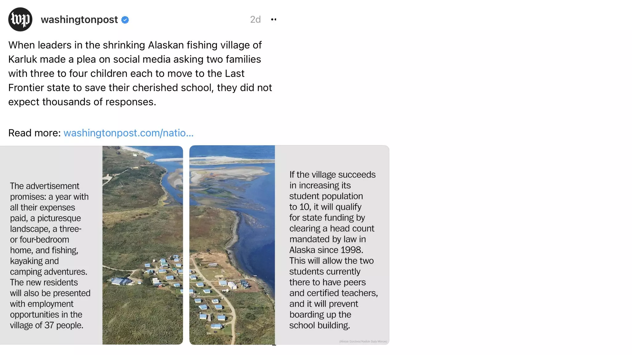 Washington Post - Threads Example | PDF
