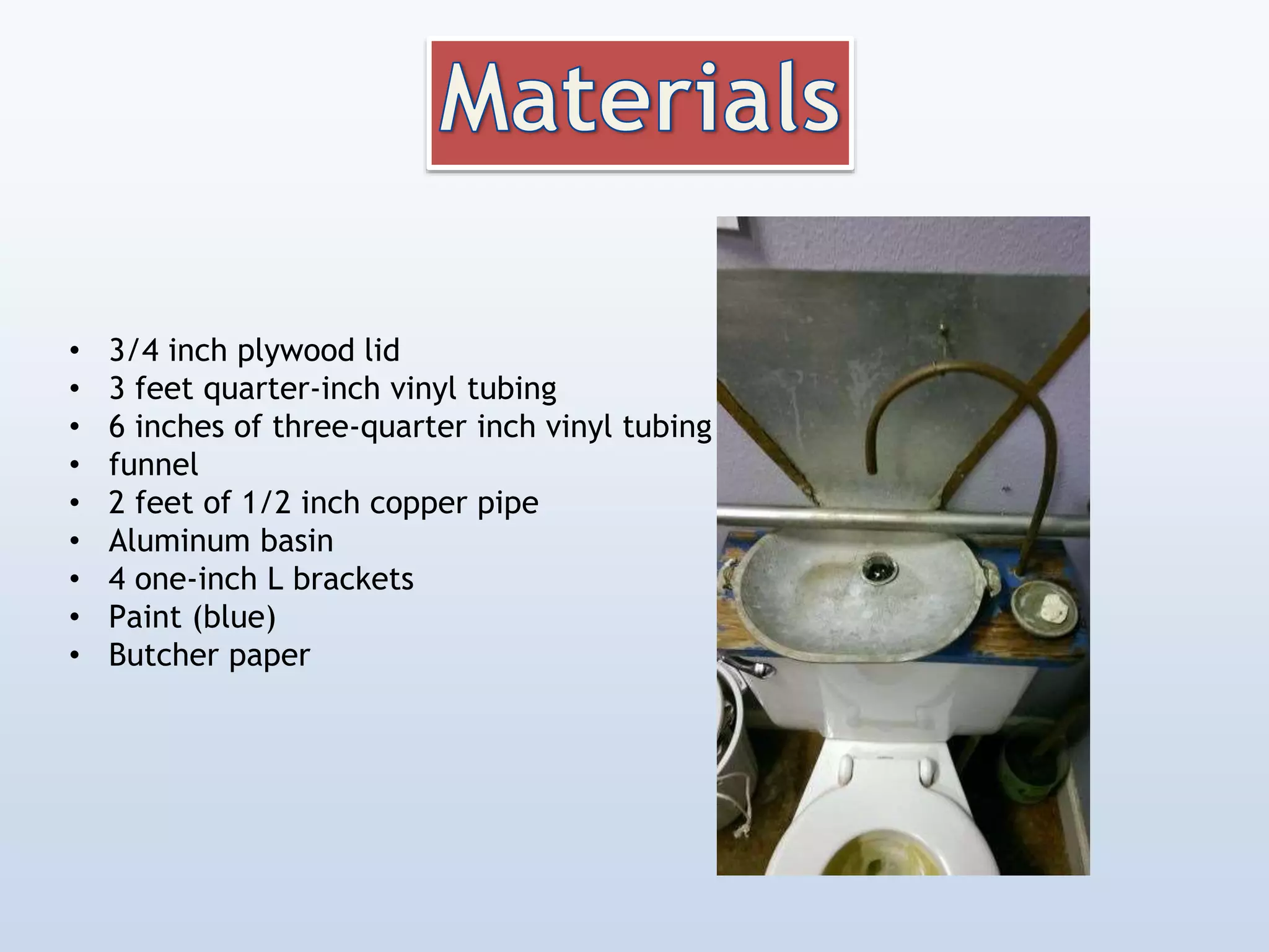 CCAT Wash N' Flush, Gravity Fed Drip Irrigation | PPTX