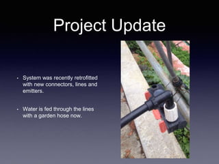CCAT Wash N' Flush, Gravity Fed Drip Irrigation | PPTX