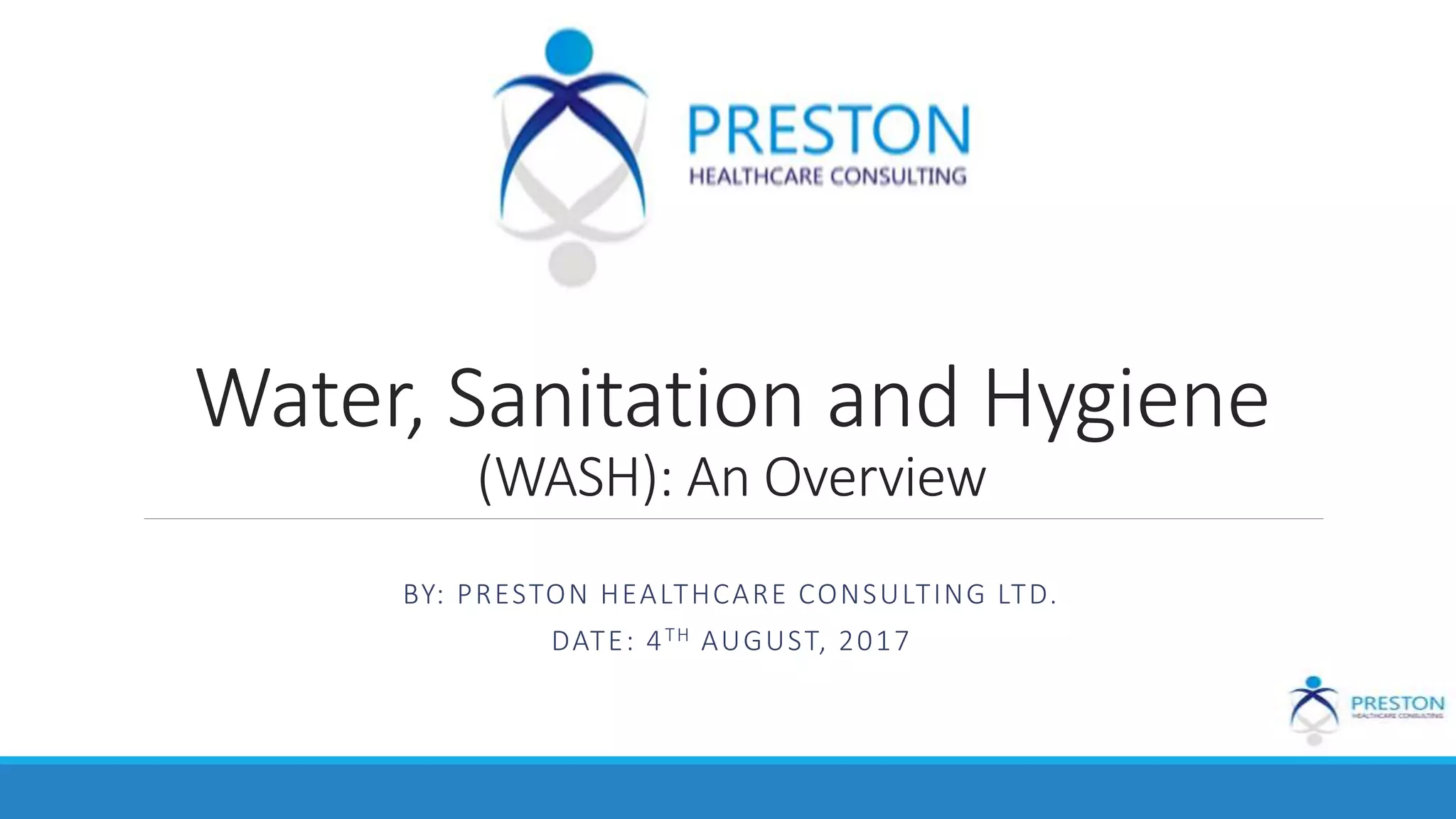 WASH overview. | PPTX