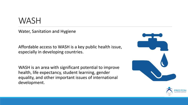 WASH overview. | PPTX | Digestive Disorders | Diseases and Conditions