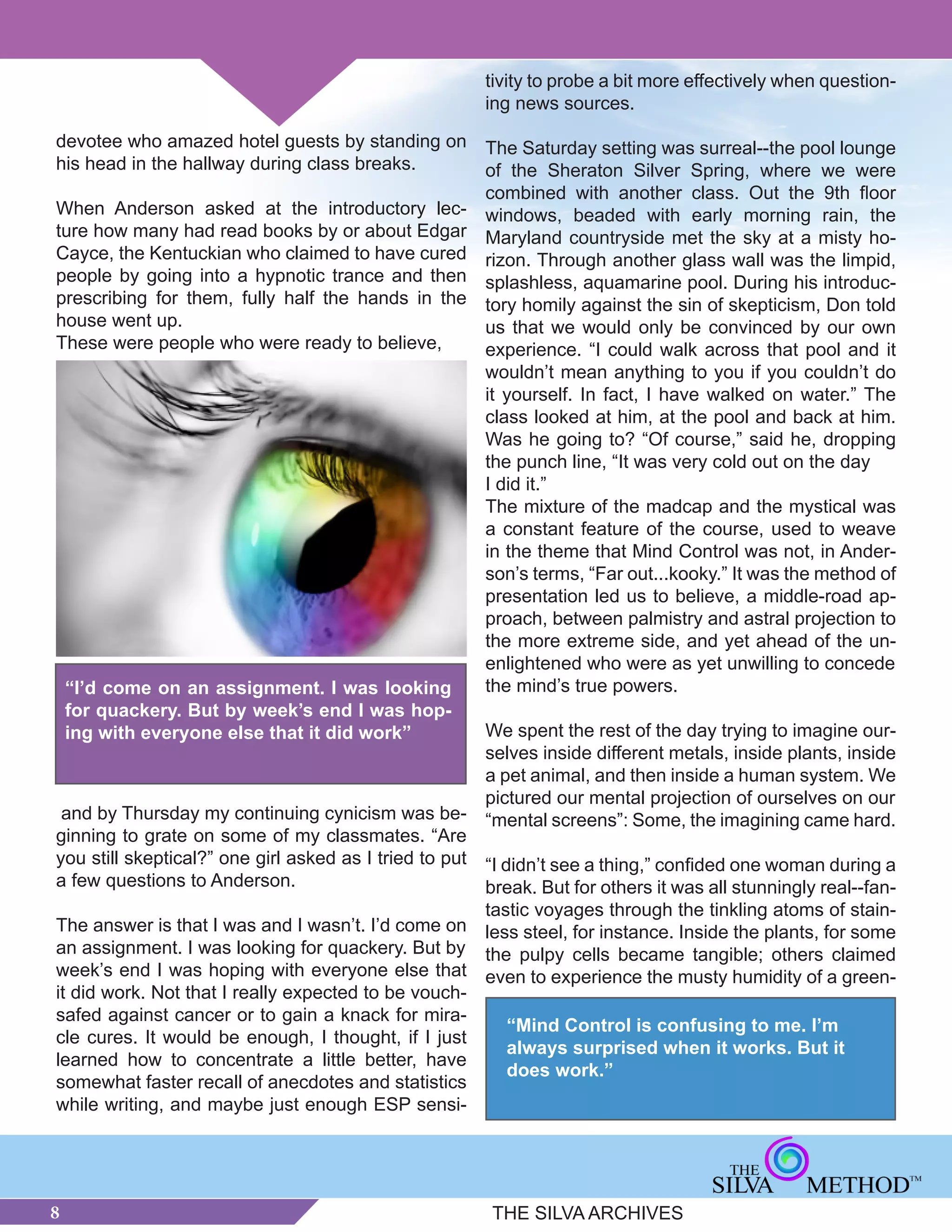 Wash times silva light tripping through the twilight zone | PDF