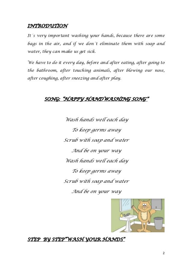 Hand Washing Rap Poem