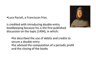ACCOUNTING HISTORY | PPTX