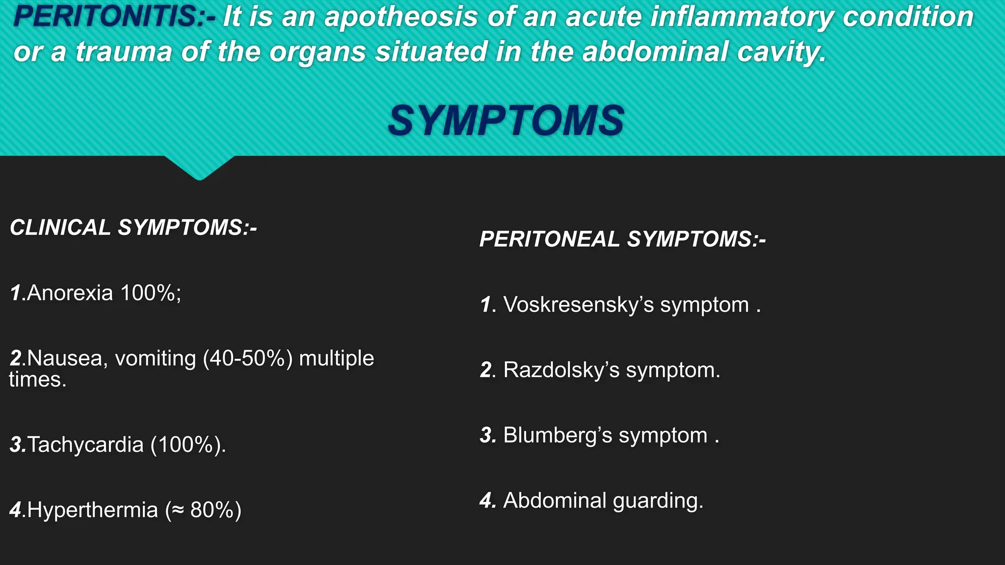 Wasim,Shreeja Symptomatology of acute surgery disease of the abdominal ...
