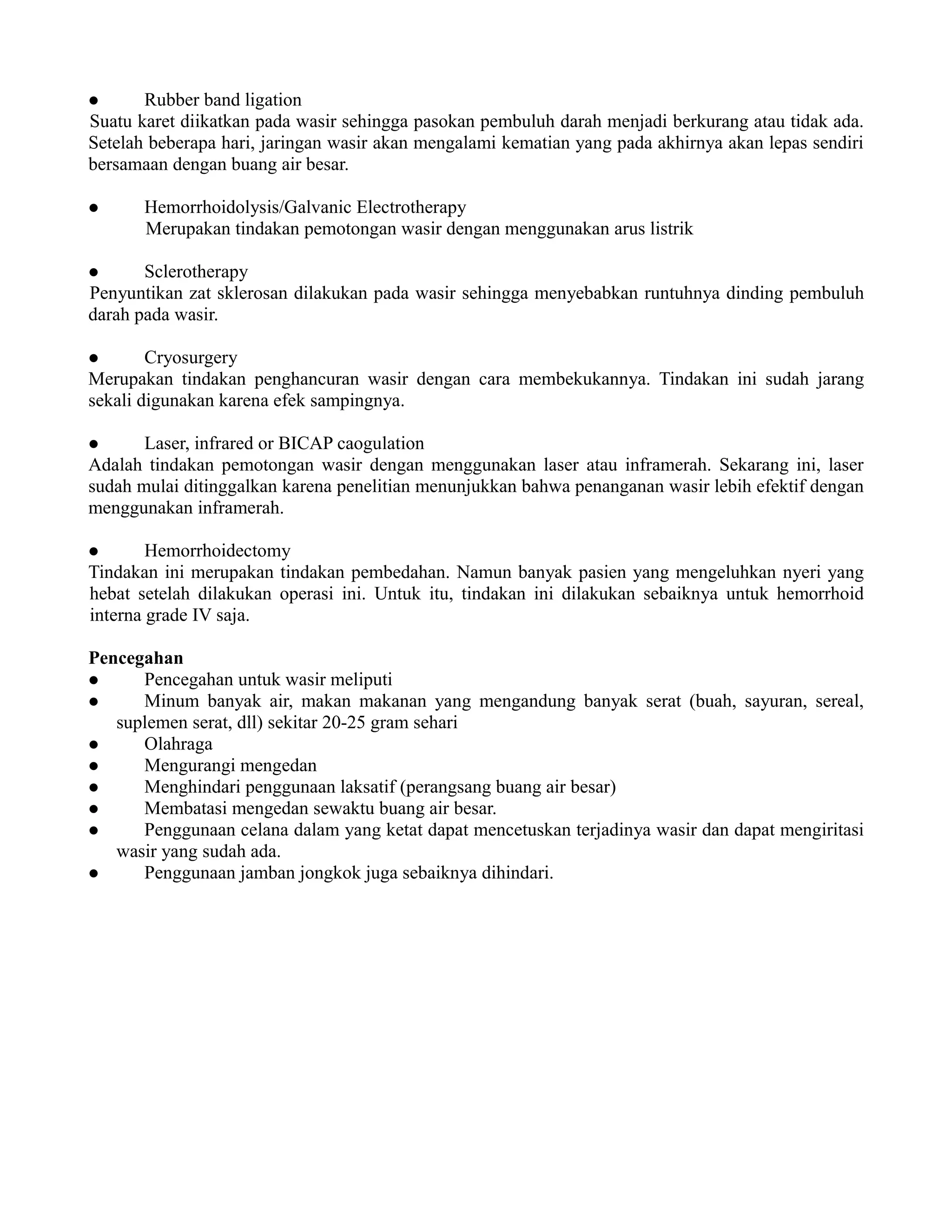 Wasir hemorrhoid | PDF