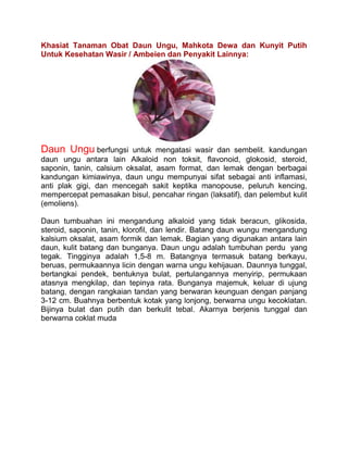 Wasir (hemoroid) benjolan di area dubur | PDF