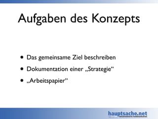 Was ist ein (gutes) Konzept? | PPT