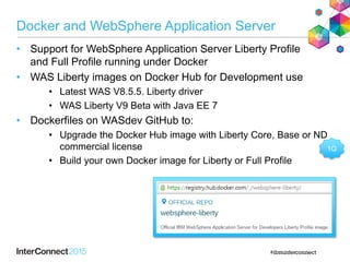 Was liberty profile and docker | PDF