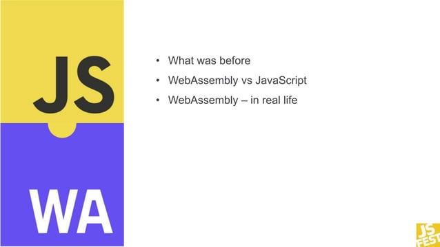 JS Fest 2018. Александр Скачков. WebAssembly vs JavaScript | PPT