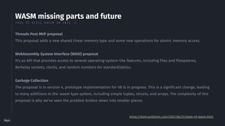 WebAssembly - czy dzisiaj mi się to przyda do pracy? | PPT