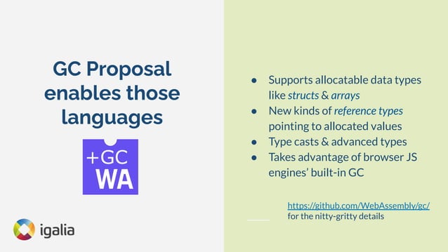 WASM Garbage Collection in JSC | PPT