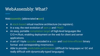Wasm intro | PPT
