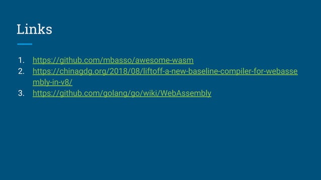 Wasm intro | PPT