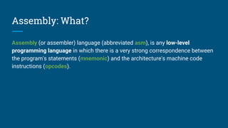 Wasm intro | PPT