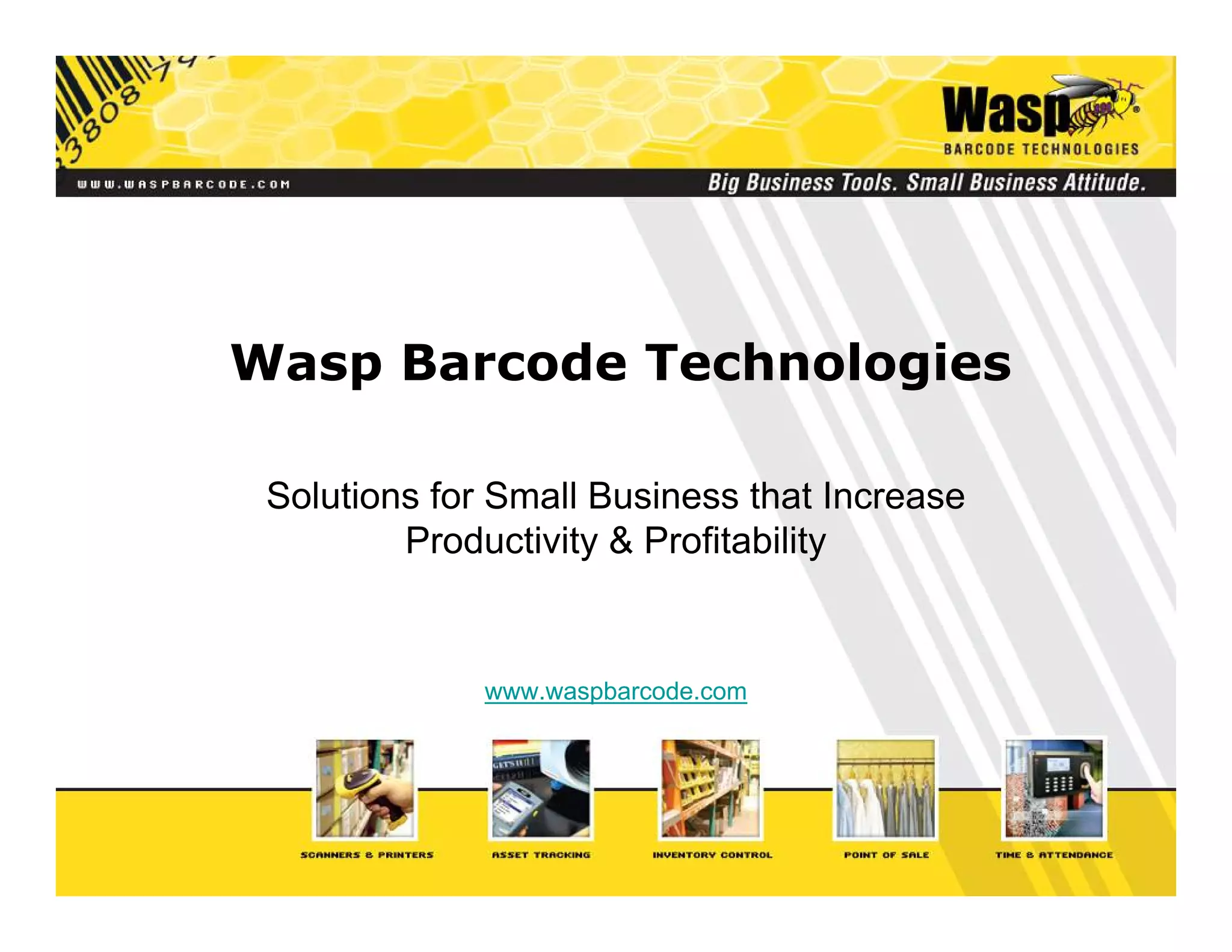 Barcode Software Solutions for Small Business - Wasp Barcode ...