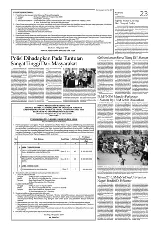 Waspada Aceh 19 Agustus 2009 | PDF