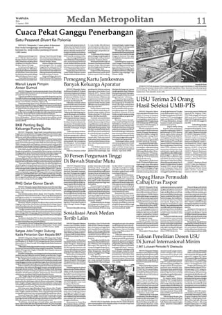 Waspada Aceh 5 Agustus 2009 | PDF