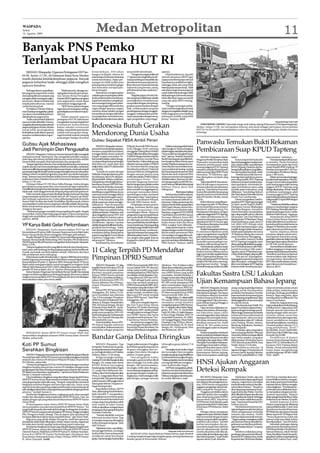 Waspada Nasional 18 Agustus 2009 | PDF