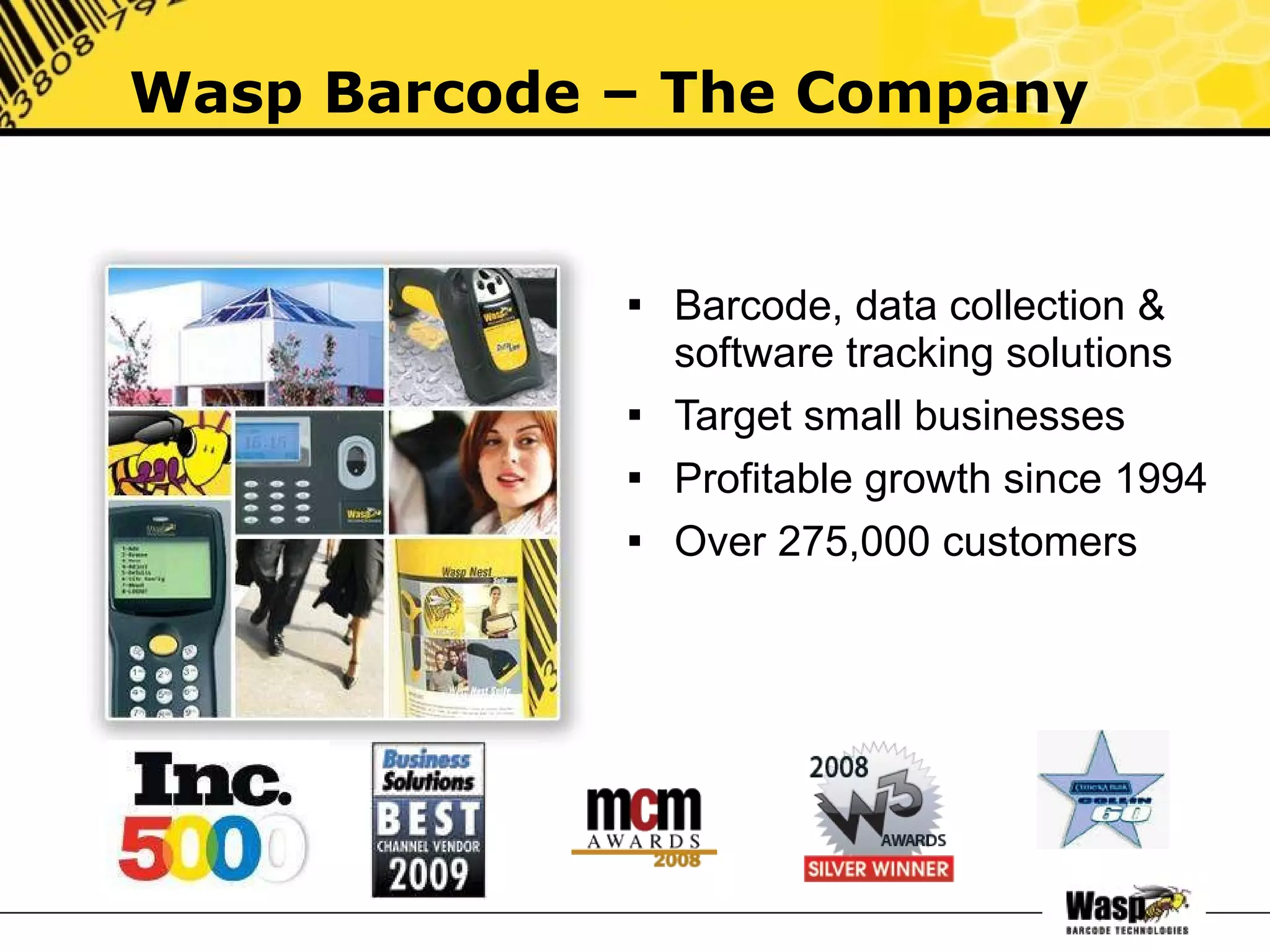 Super Barcode Training Camp - Wasp Barcode Presentation | PPT