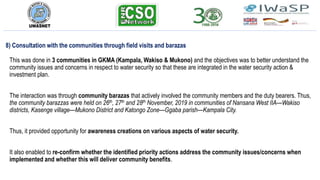 Consultations with the Leadership, CSOs and Community in Greater ...