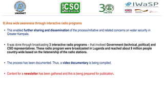 Consultations with the Leadership, CSOs and Community in Greater ...