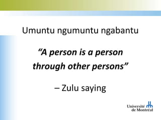 WASP Webinar - Mental Health and Well Being | PPT