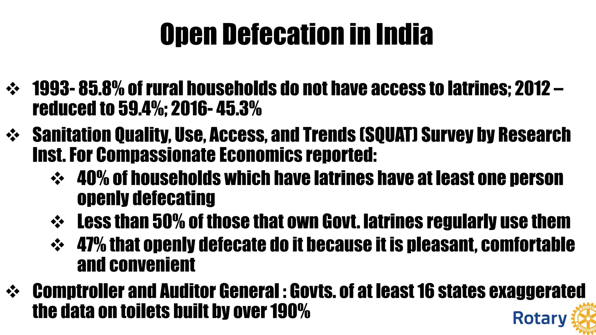 Behavior Change: The Key To Ending Open Defecation | PPTX