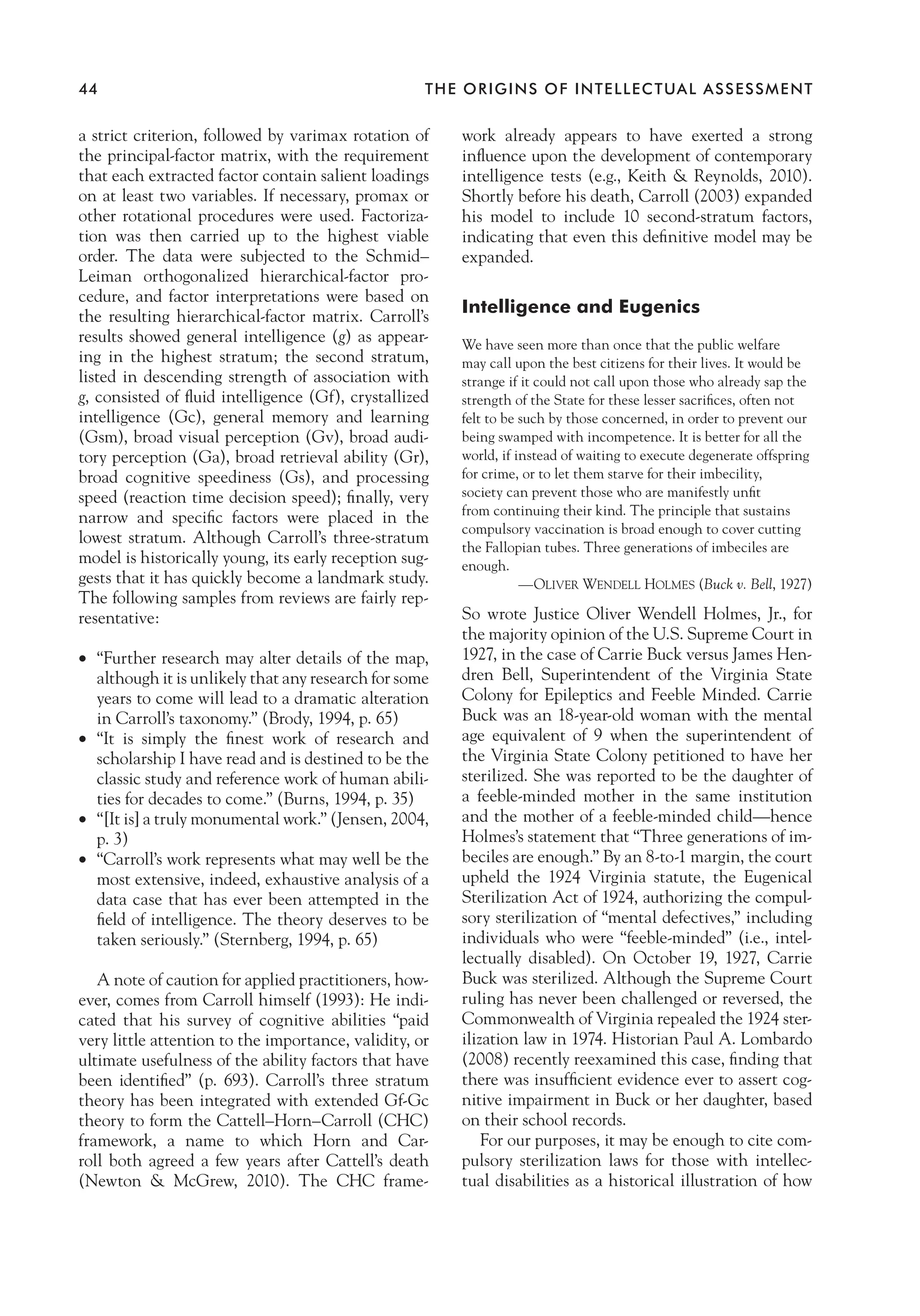 Wasserman 2012 A History of Intelligence Assessment The Unfinished ...