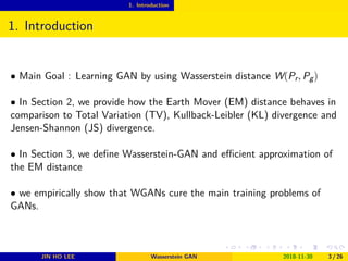 Wasserstein gan | PPT