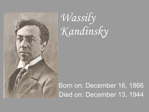 Wassily Kandinsky PowerPoint | PPT | Fine Art