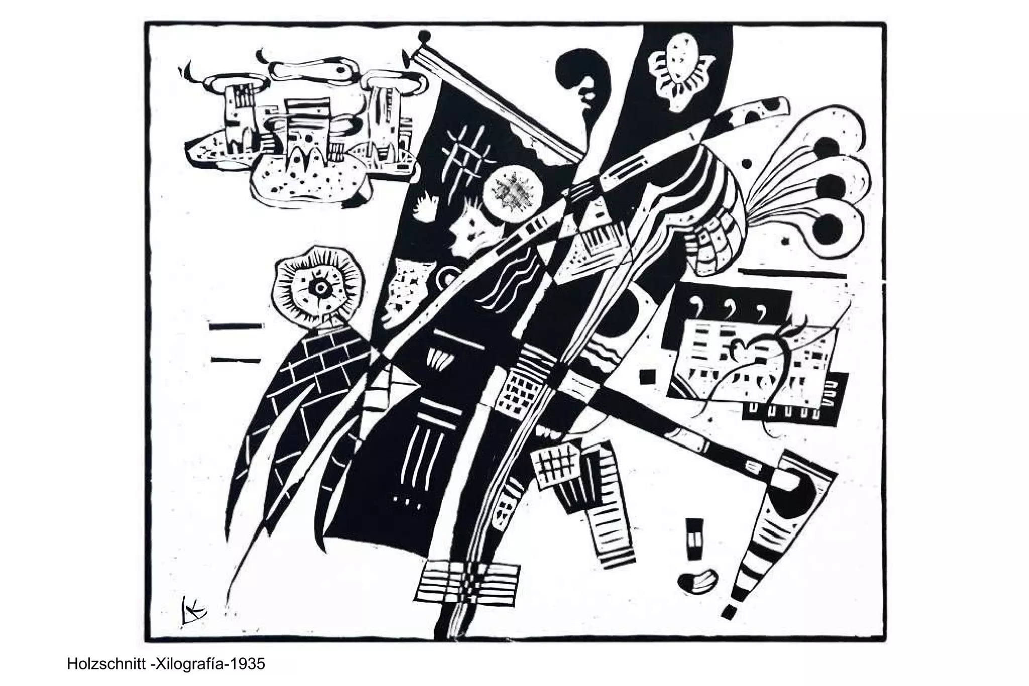 Wassily Kandinsky, xilografies | ODP