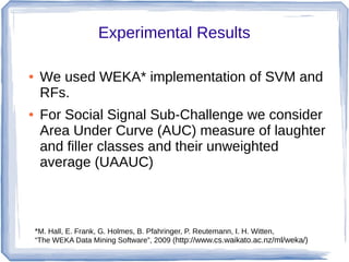 Random Forests for Laughter Detection | PDF | Technology & Computing