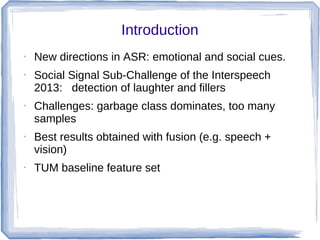 Random Forests for Laughter Detection | PDF | Technology & Computing