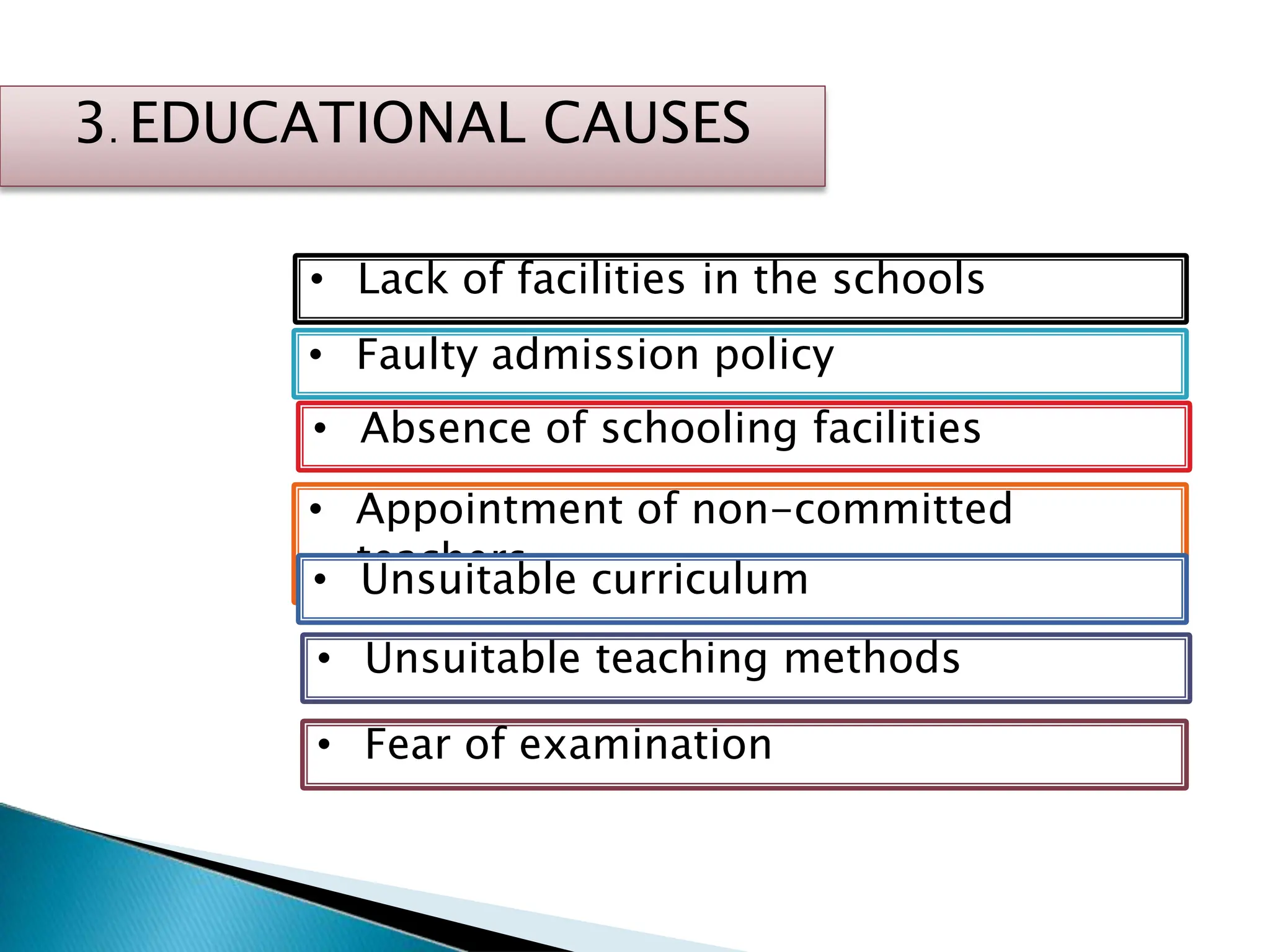 wastage and stagnation of education pptx | PPTX