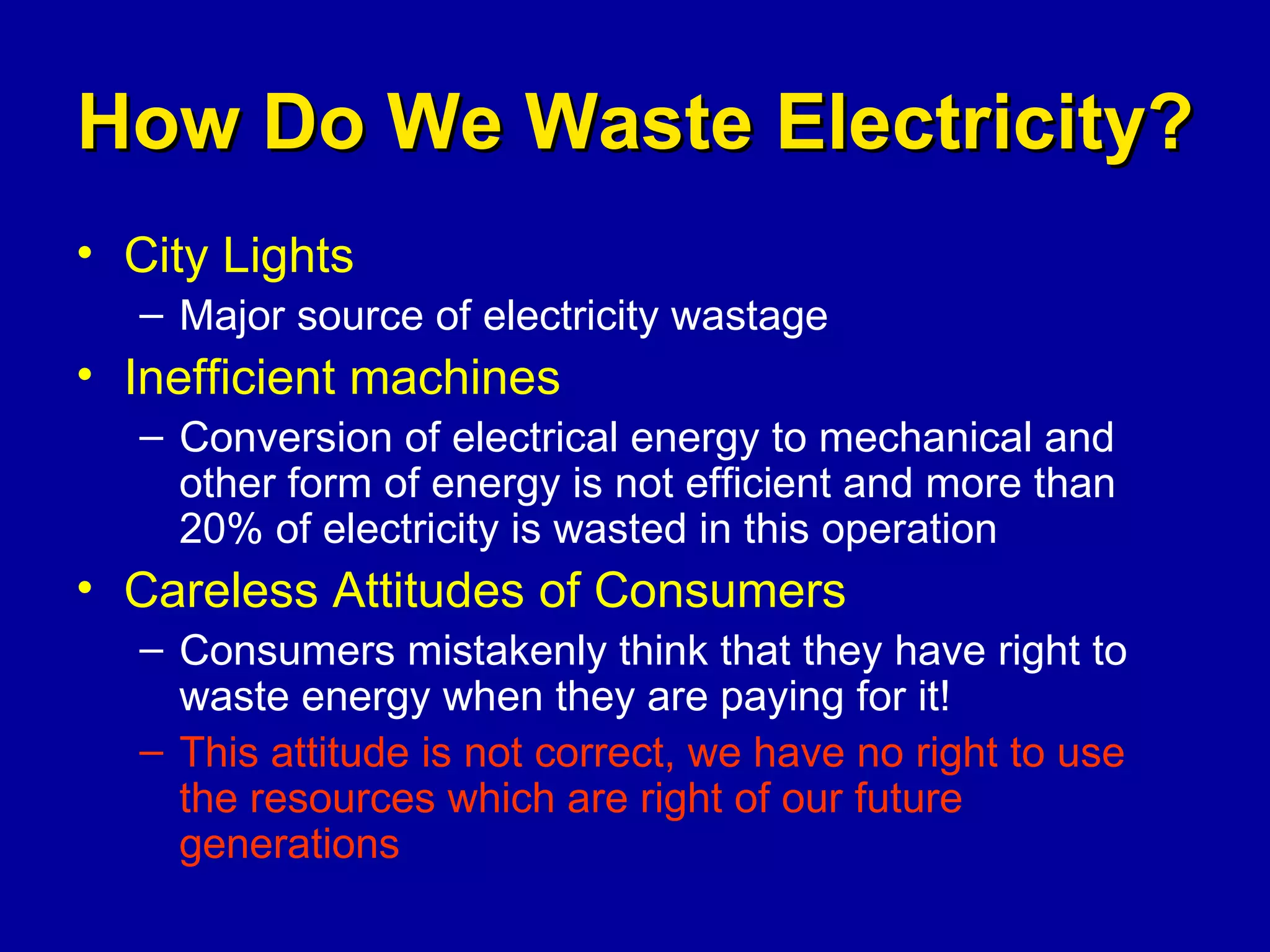 Wastage of natural_resources | PPT