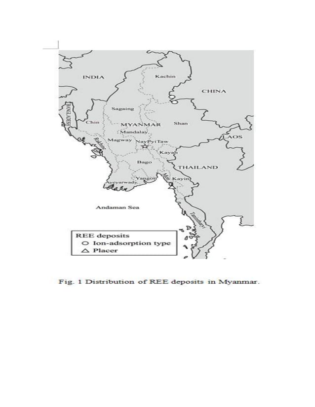 WA STATE(MYANMAR) MINERAL DEPOSIT AND EXPRESS WAY R3W (KUNMING-WA STATE ...