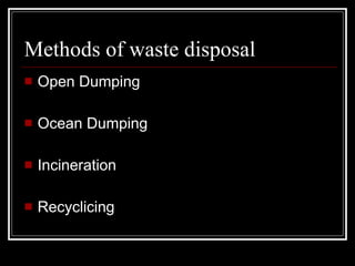 Waste | PPT