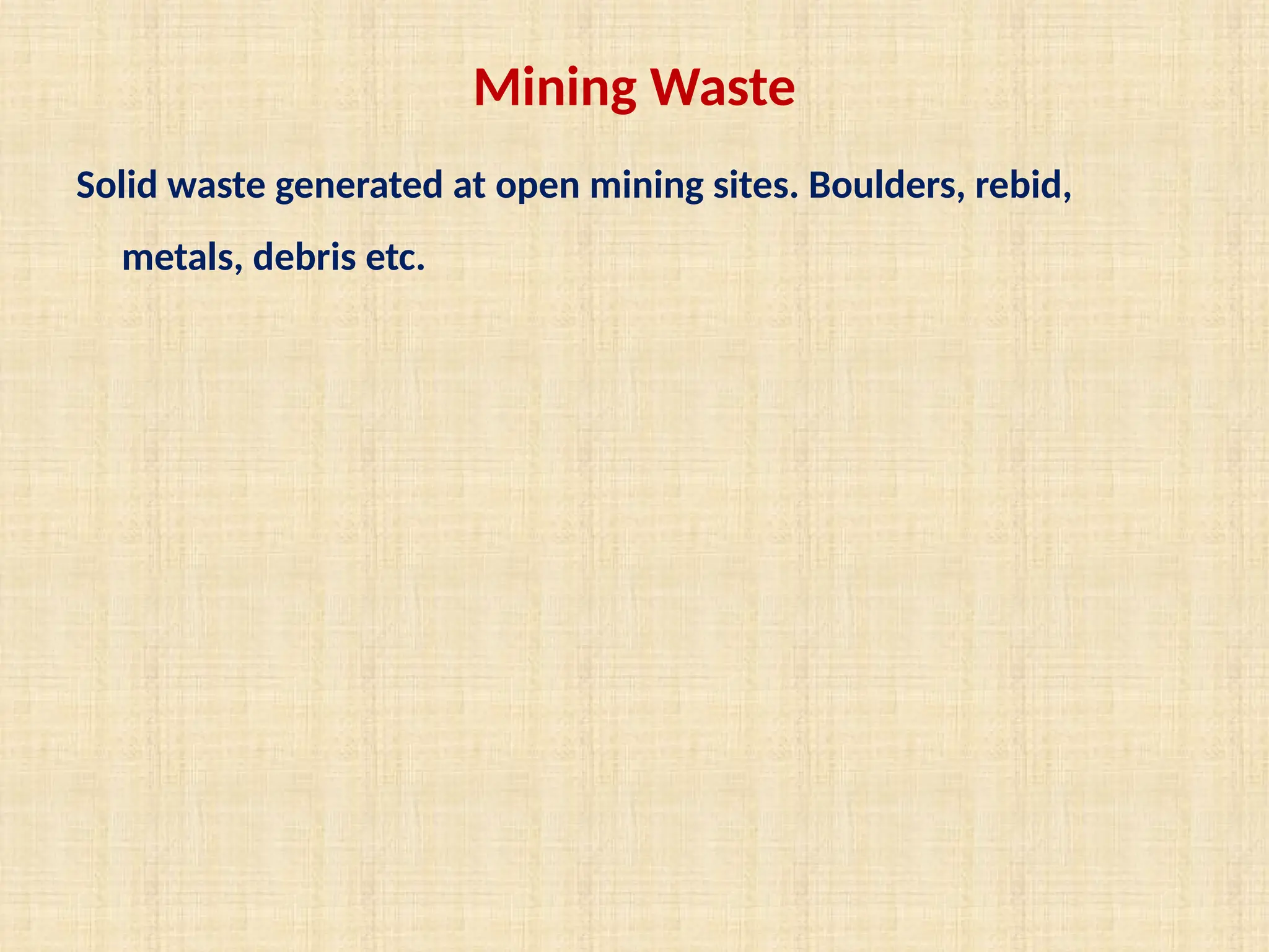 Waste meaning classification and examples | PPTX