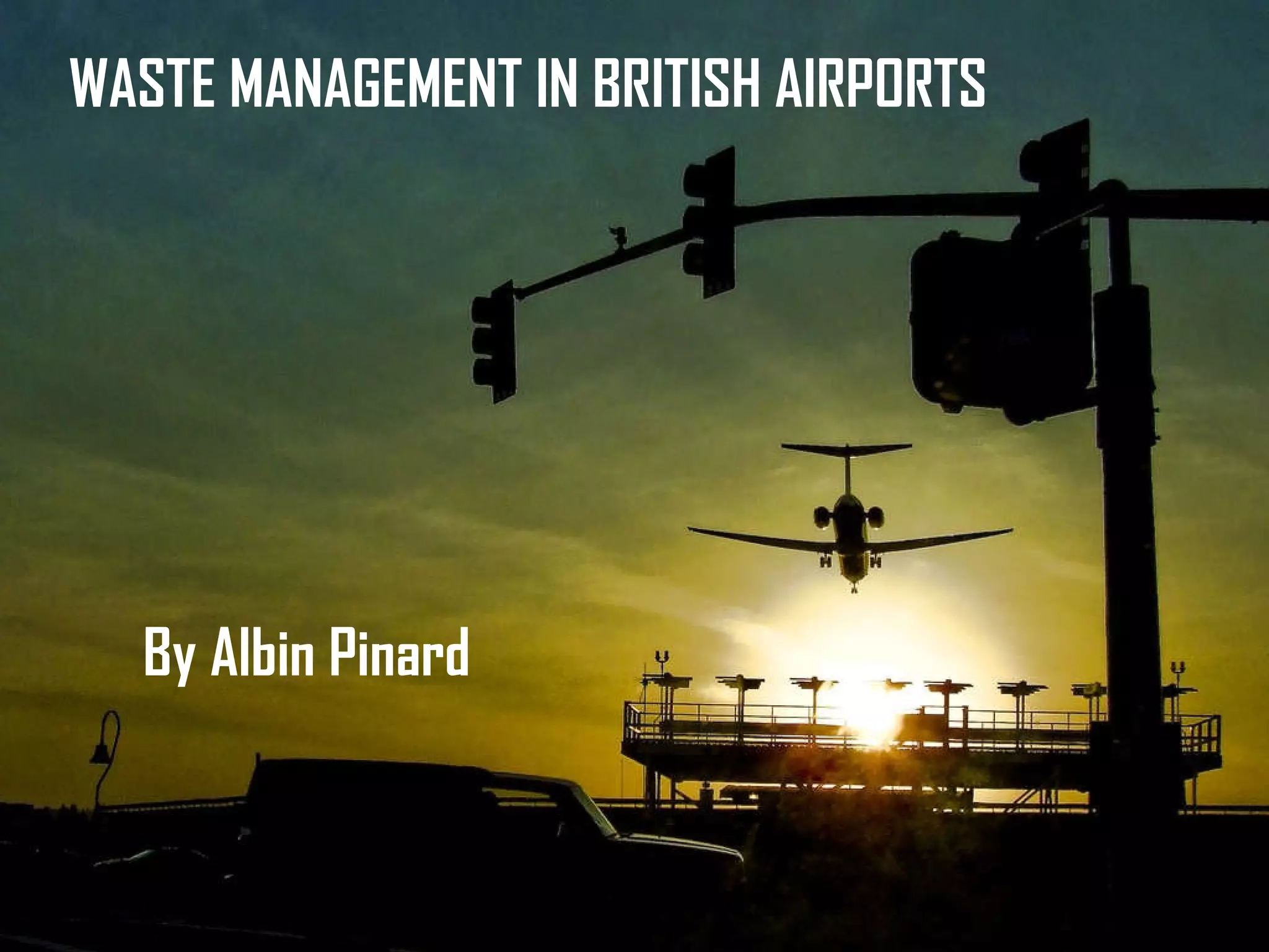 Waste cycle in airport | PPT