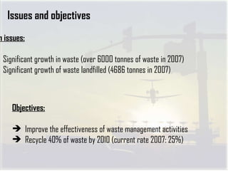 Waste cycle in airport | PPT