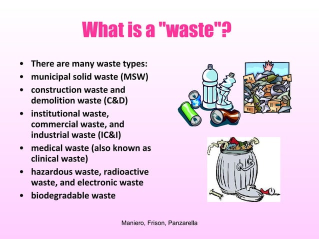 Waste cycle | PPT