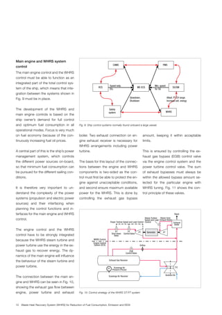 Waste heat recovery system on board ships | PDF