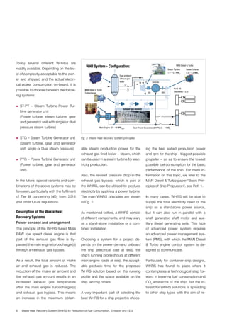 Waste heat recovery system on board ships | PDF