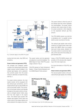 Waste heat recovery system on board ships | PDF